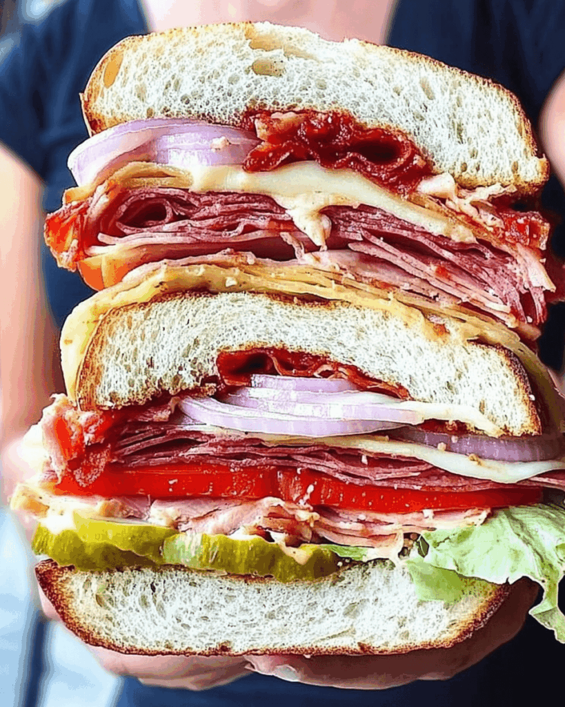 Giant Italian Combo Sandwich: A Flavorful Recipe Adventure ...